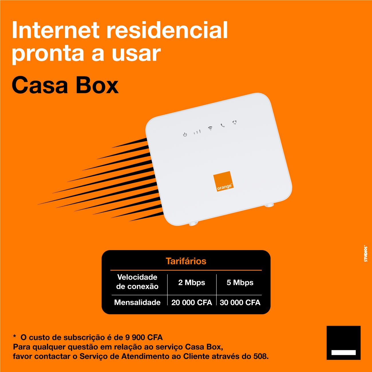 Casa Box | Orange Bissau